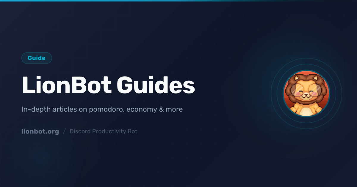 Guides - LionBot | LionBot